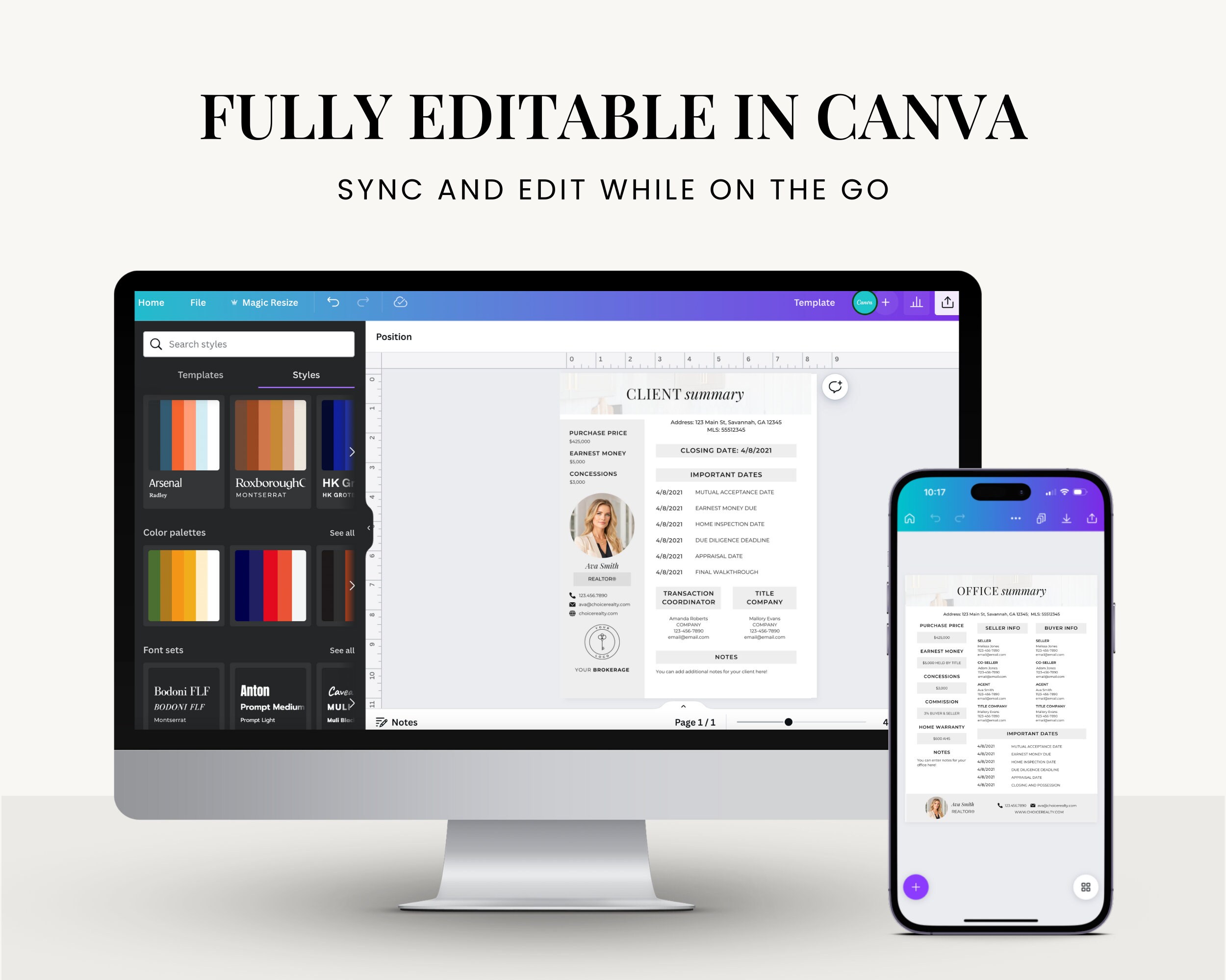 Real Estate Timeline Template, Real Estate Under Contract Timeline ...