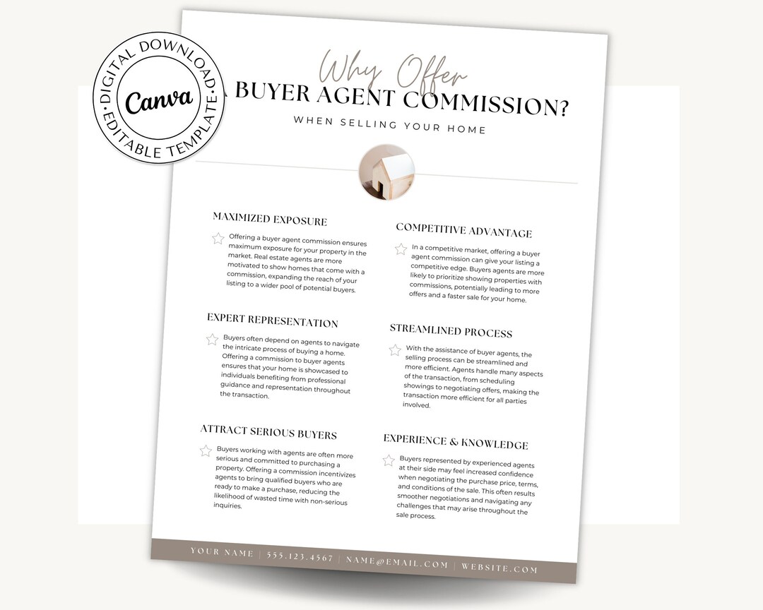 Benefits of Offering Buyer Agent Commission When Selling Your Home ...