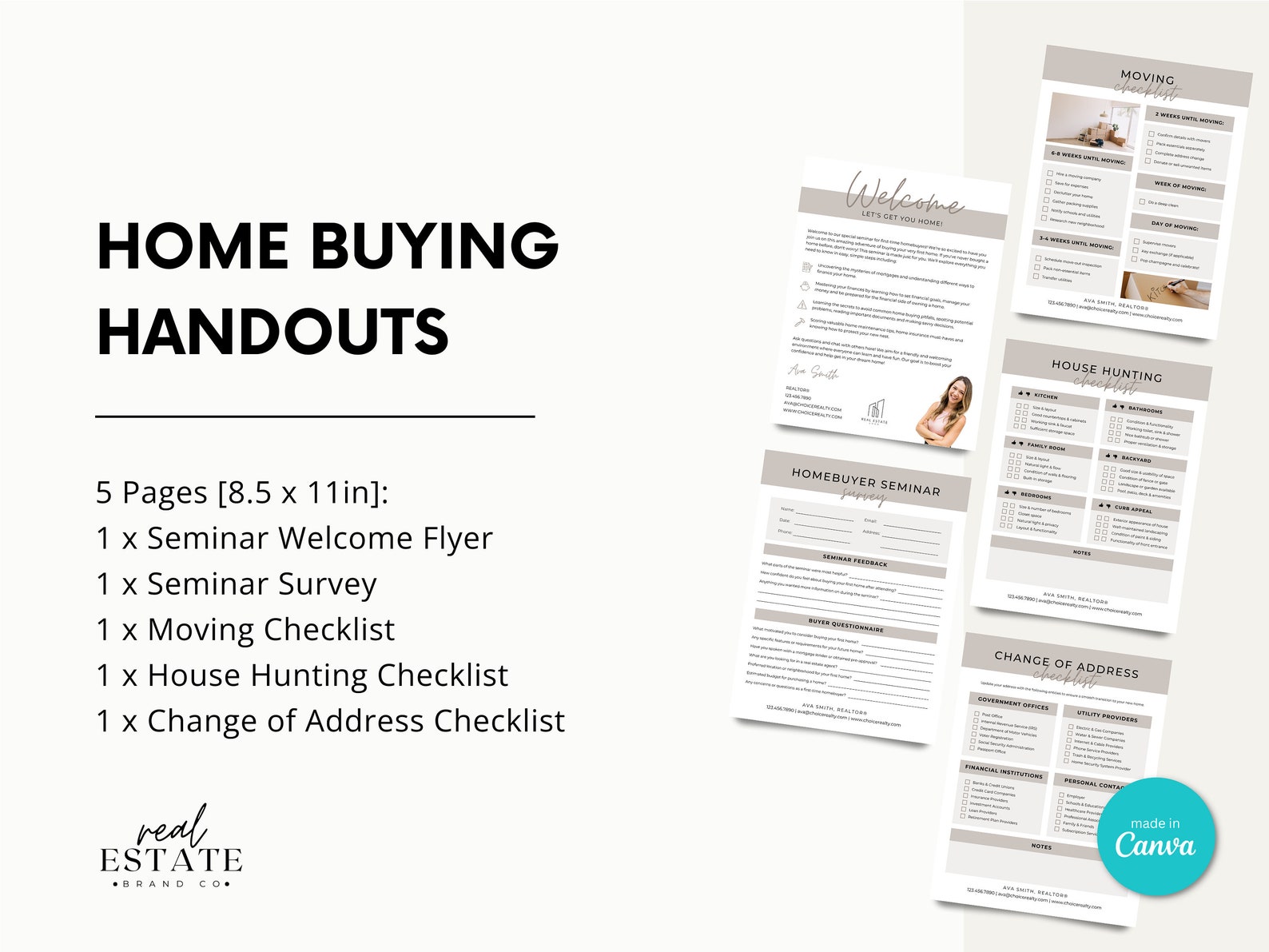 First Time Home Buyer Seminar Kit, Homebuyer Planner Seminar Bundle ...