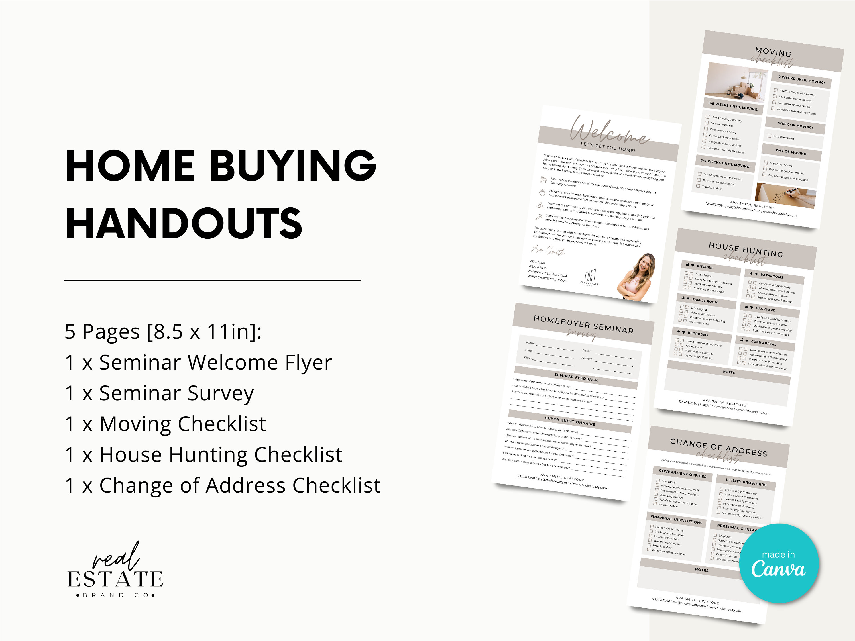 First Time Home Buyer Seminar Kit, Homebuyer Planner Seminar Bundle ...