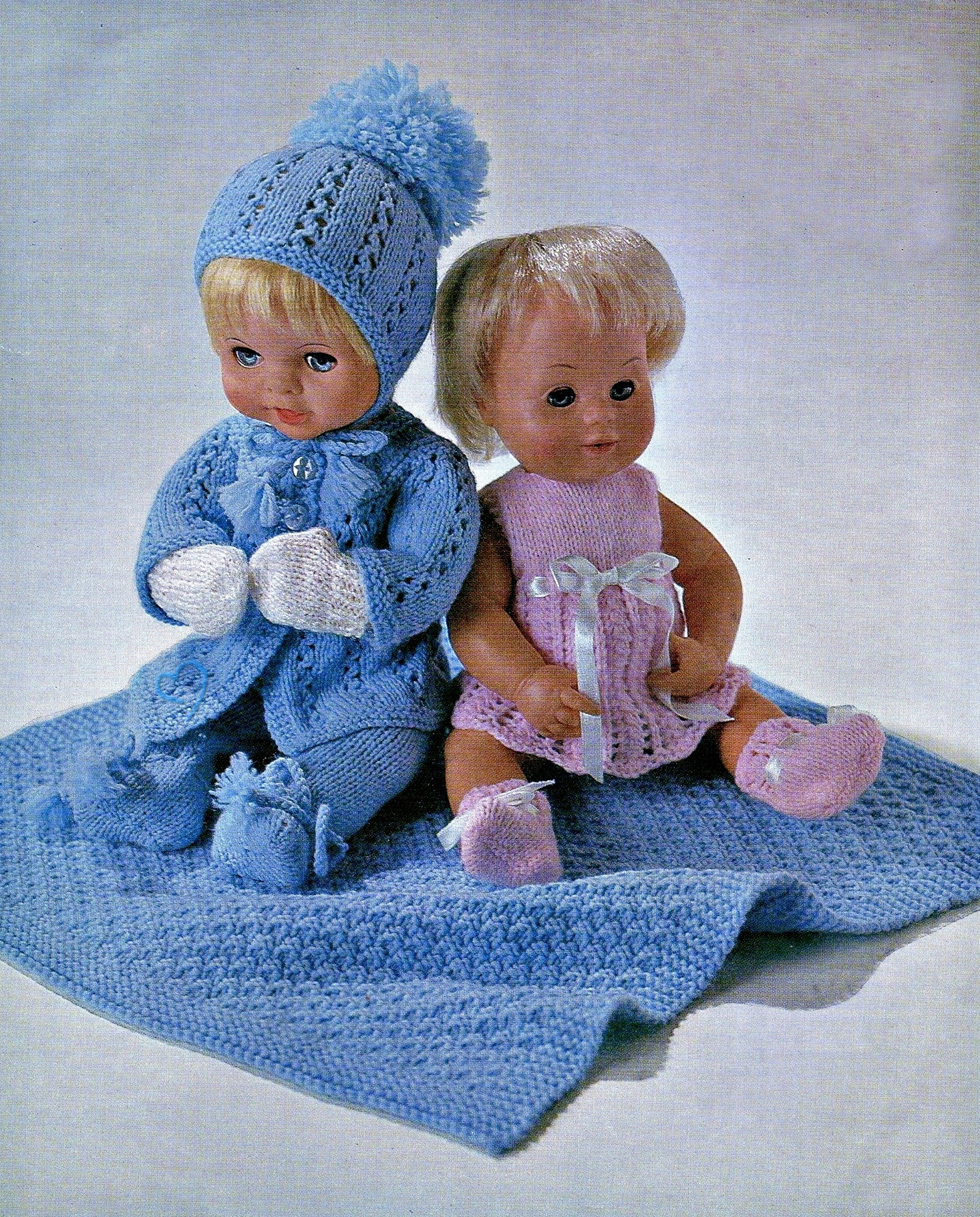 Free Knitting Patterns For Baby Dolls Dolls Clothes Knitting Pattern