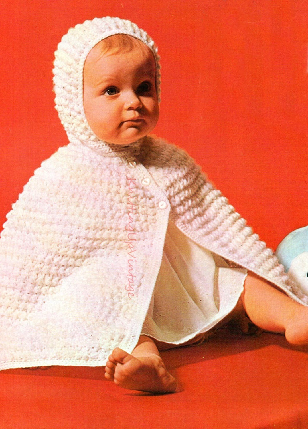 Baby Crochet Pattern Pdf Carrying Cape With Hood 0-9 Mths - Etsy