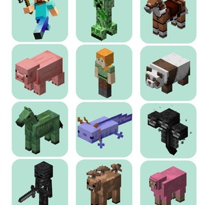 Minecraft Scavenger Hunt - Etsy
