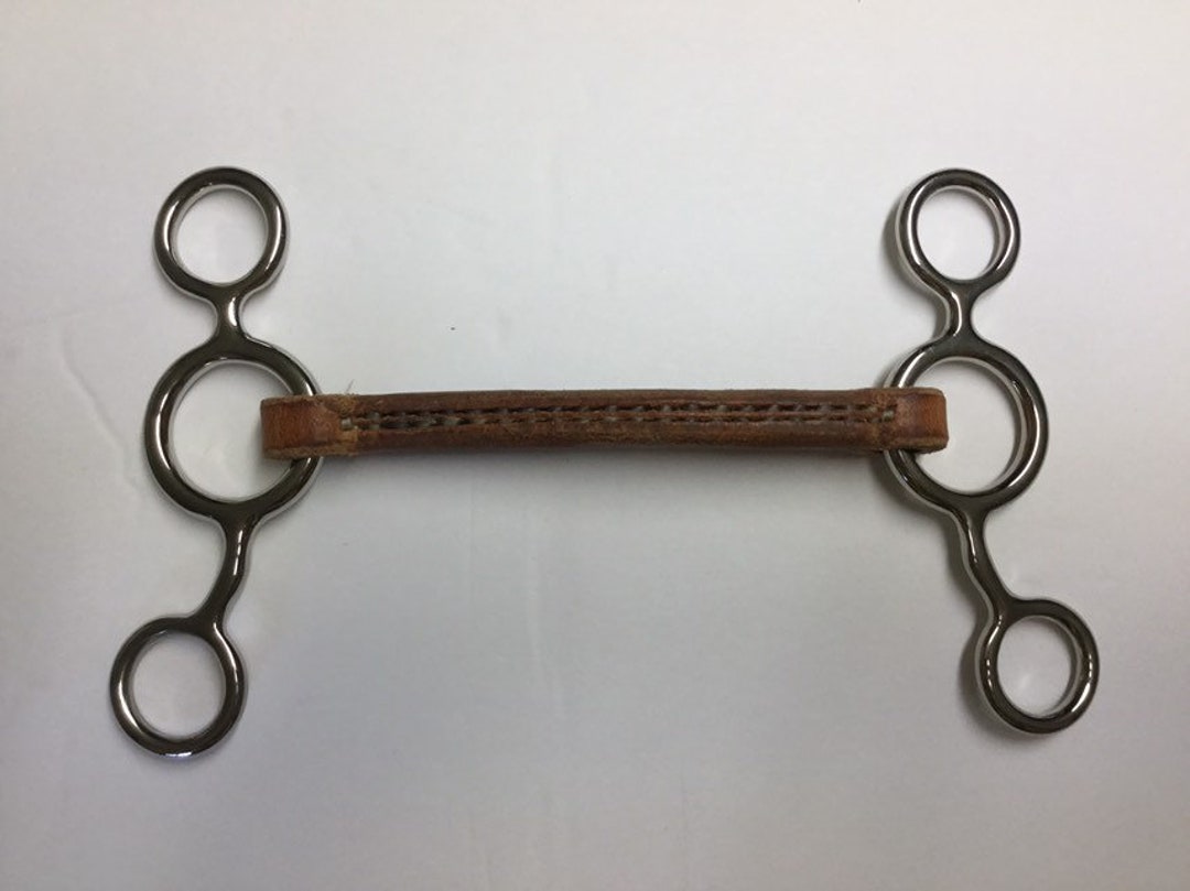 Leather Jr Cowhorse Cheek Horse Bit - Etsy