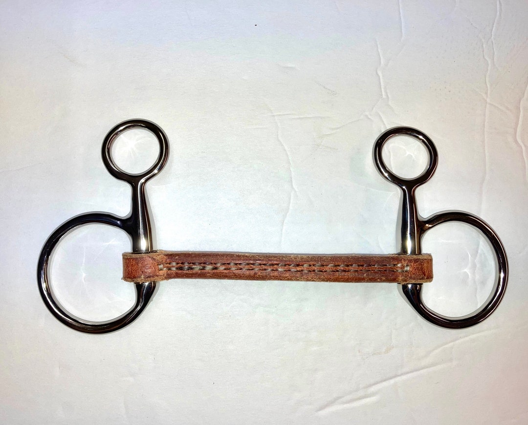 Leather Boucher Snaffle Bit - Etsy Australia