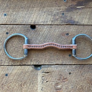 Leather or Rope Eggbutt Snaffle Bit - Etsy