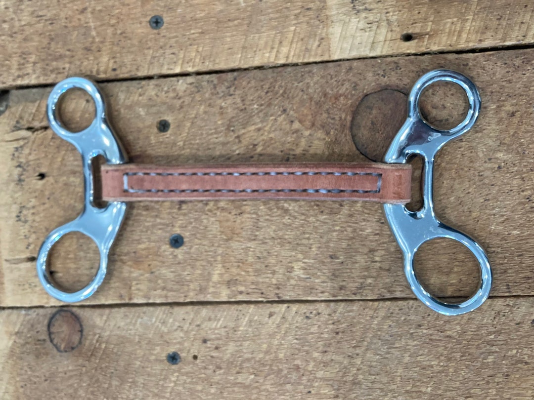 Leather Short Shank Western Curb Bit - Etsy