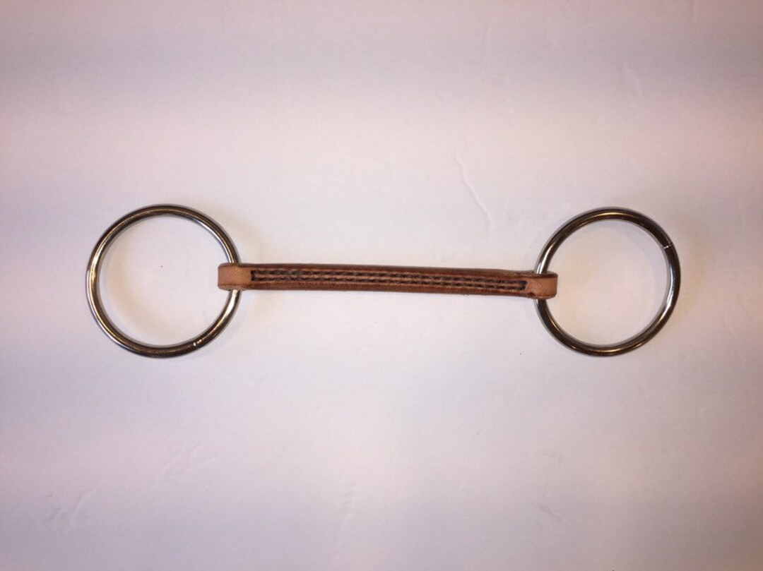 Leather or Rope O-ring Snaffle Bit - Etsy