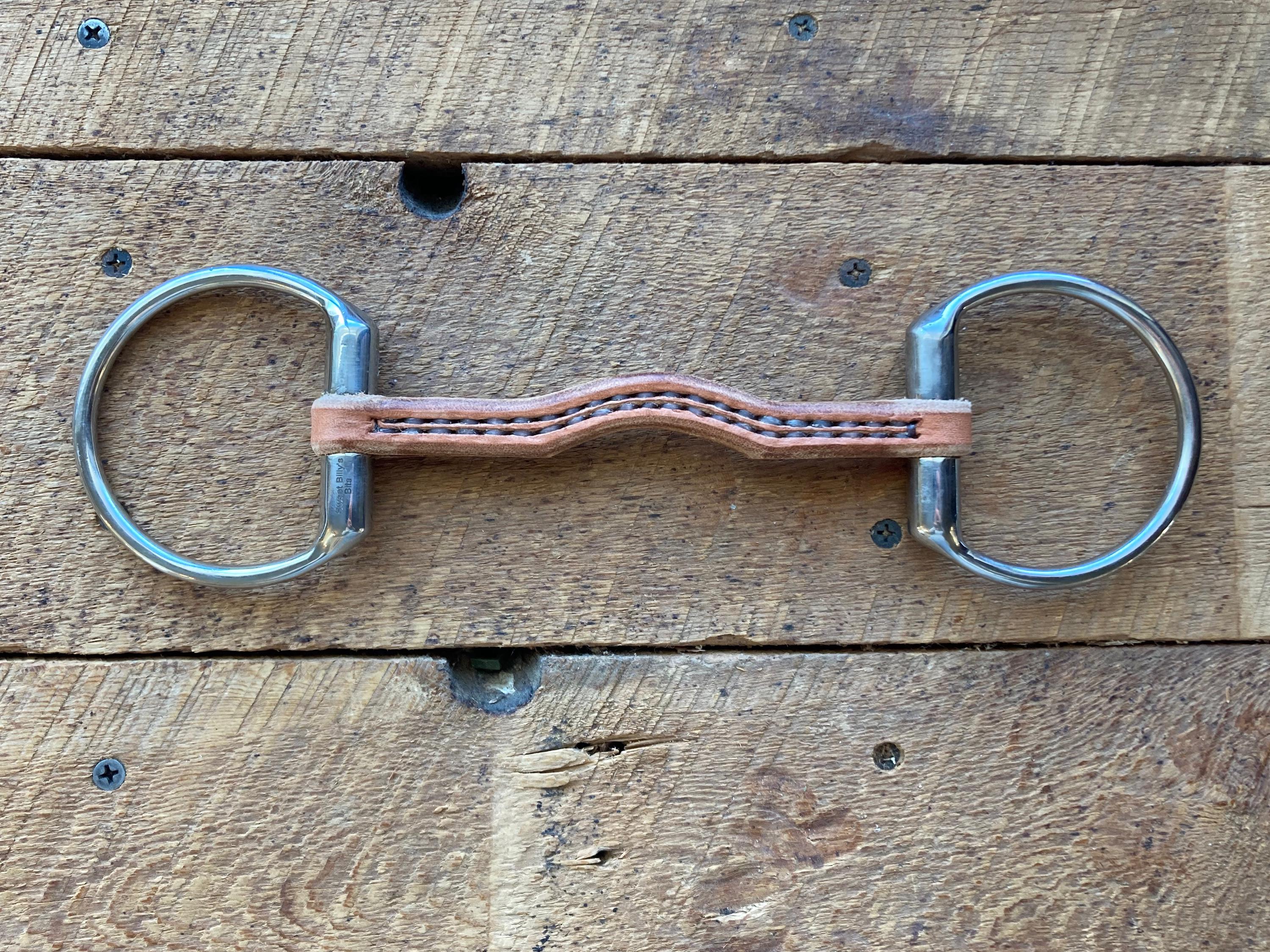 Leather Boucher Snaffle Bit - Etsy