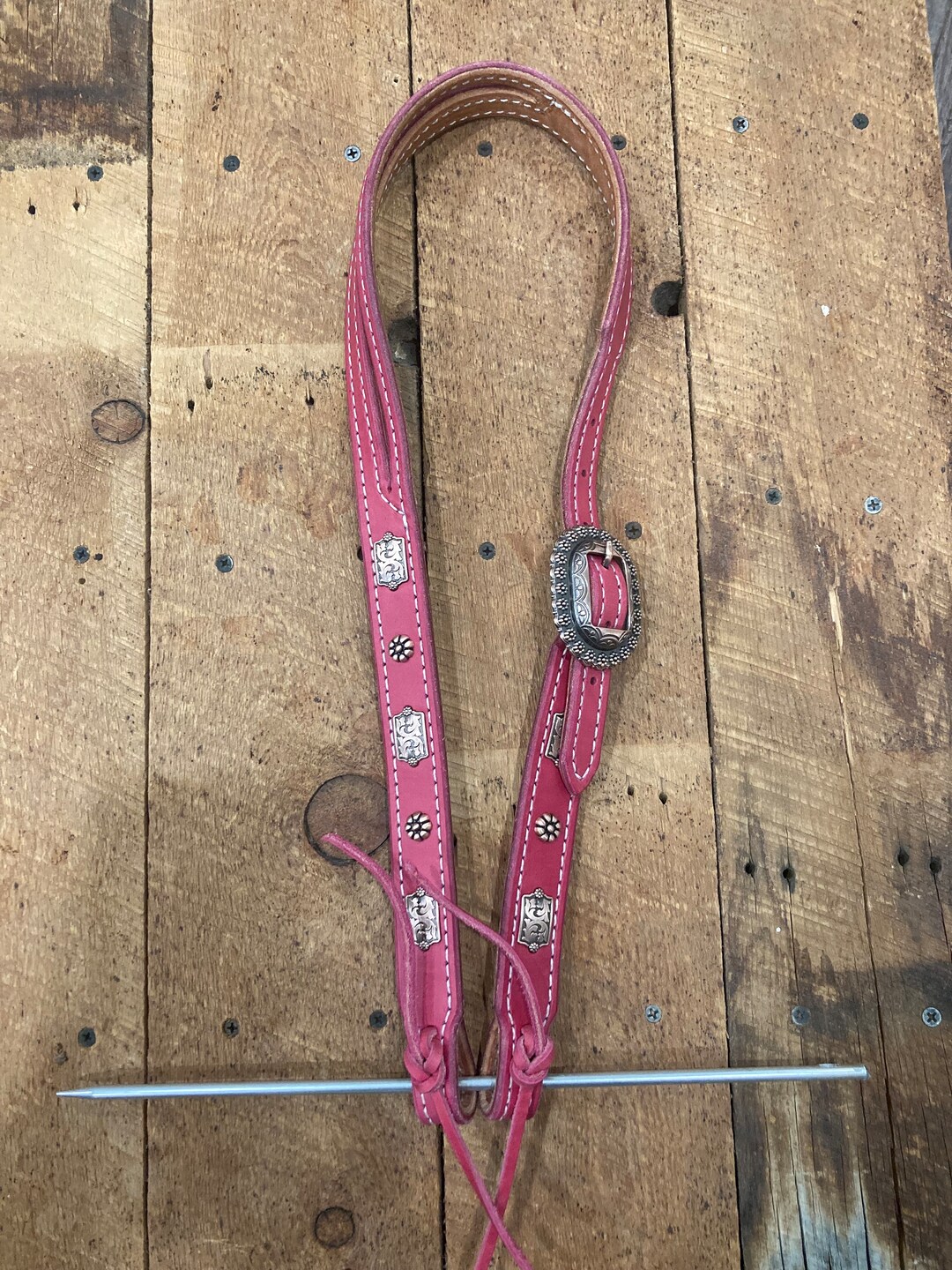 Pink Slit Ear Headstall - Etsy