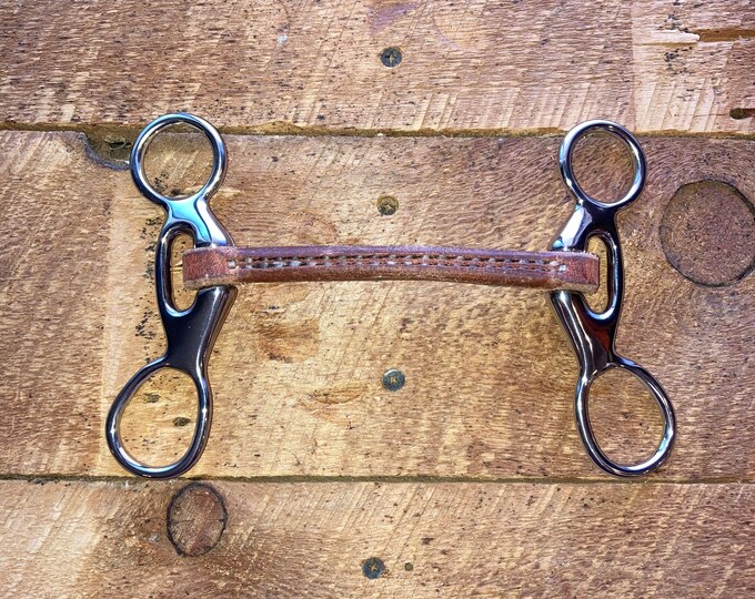 Leather Short Shank Western Curb Bit - Etsy