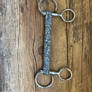 Leather Boucher Snaffle Bit - Etsy