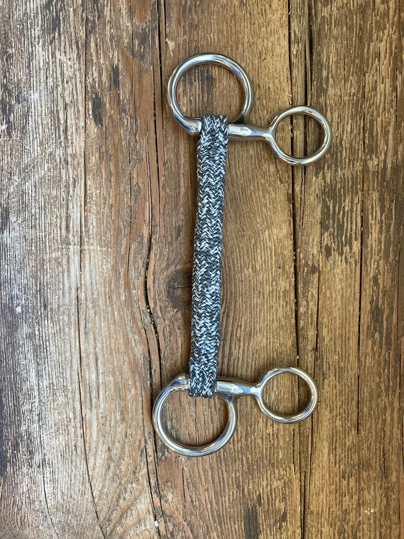 Leather Boucher Snaffle Bit - Etsy