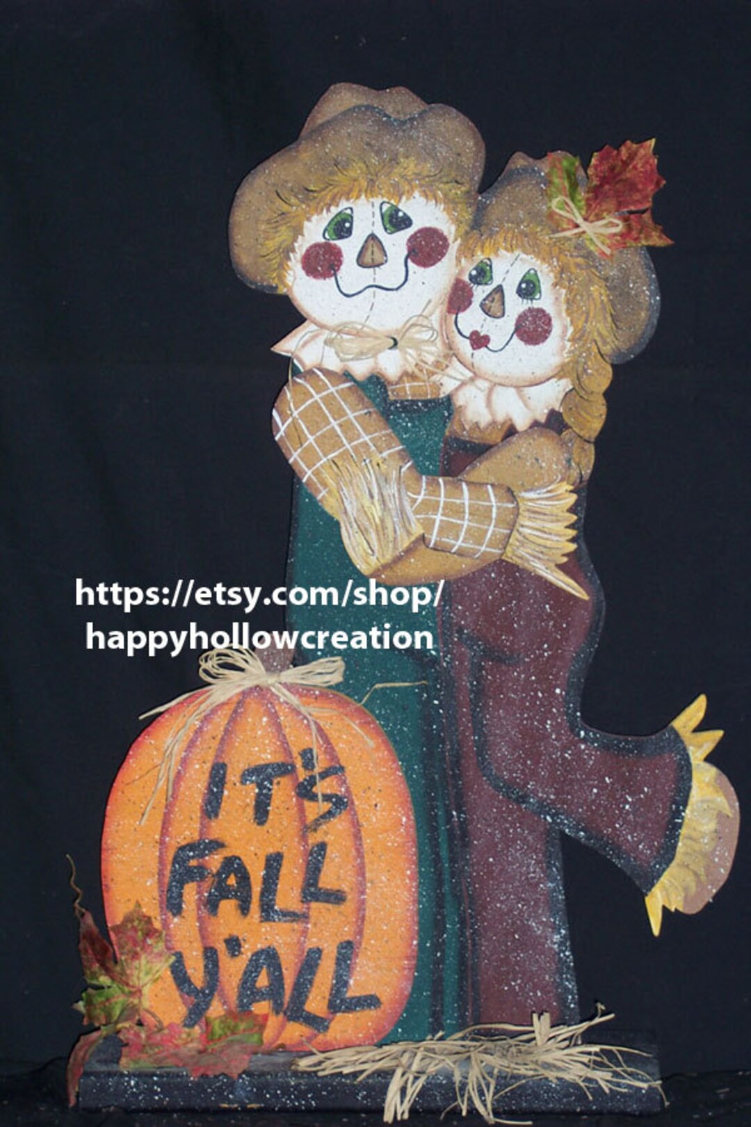 E Pattern, 24.5" Scarecrow Wood Pattern Packet, Tutorial, Fall, Harvest ...