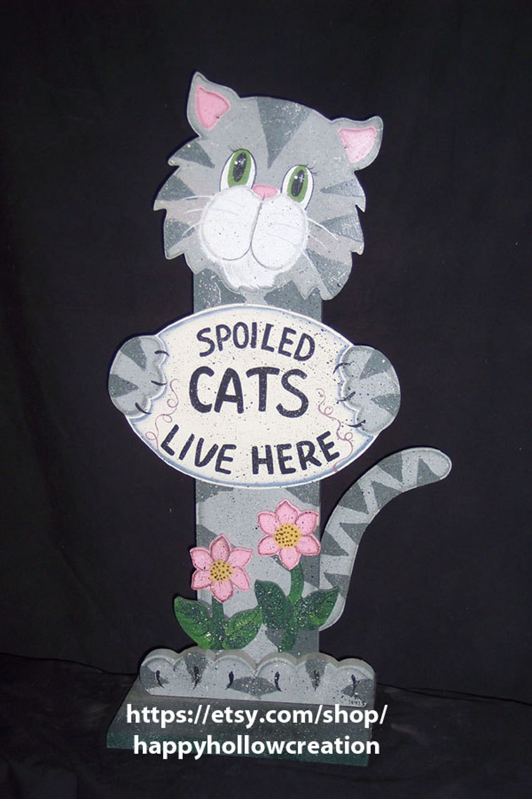 E Pattern, 26" Cat Wood Pattern Packet, Decoration, Cat, Spoiled Cat ...