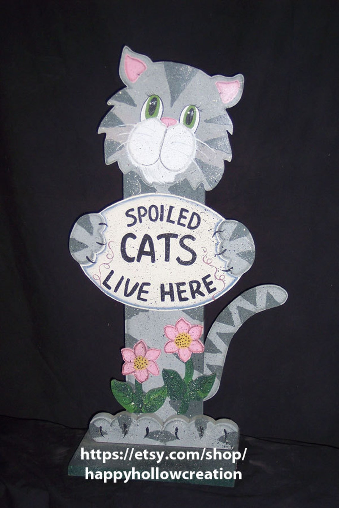 E Pattern, 26" Cat Wood Pattern Packet, Decoration, Cat, Spoiled Cat ...