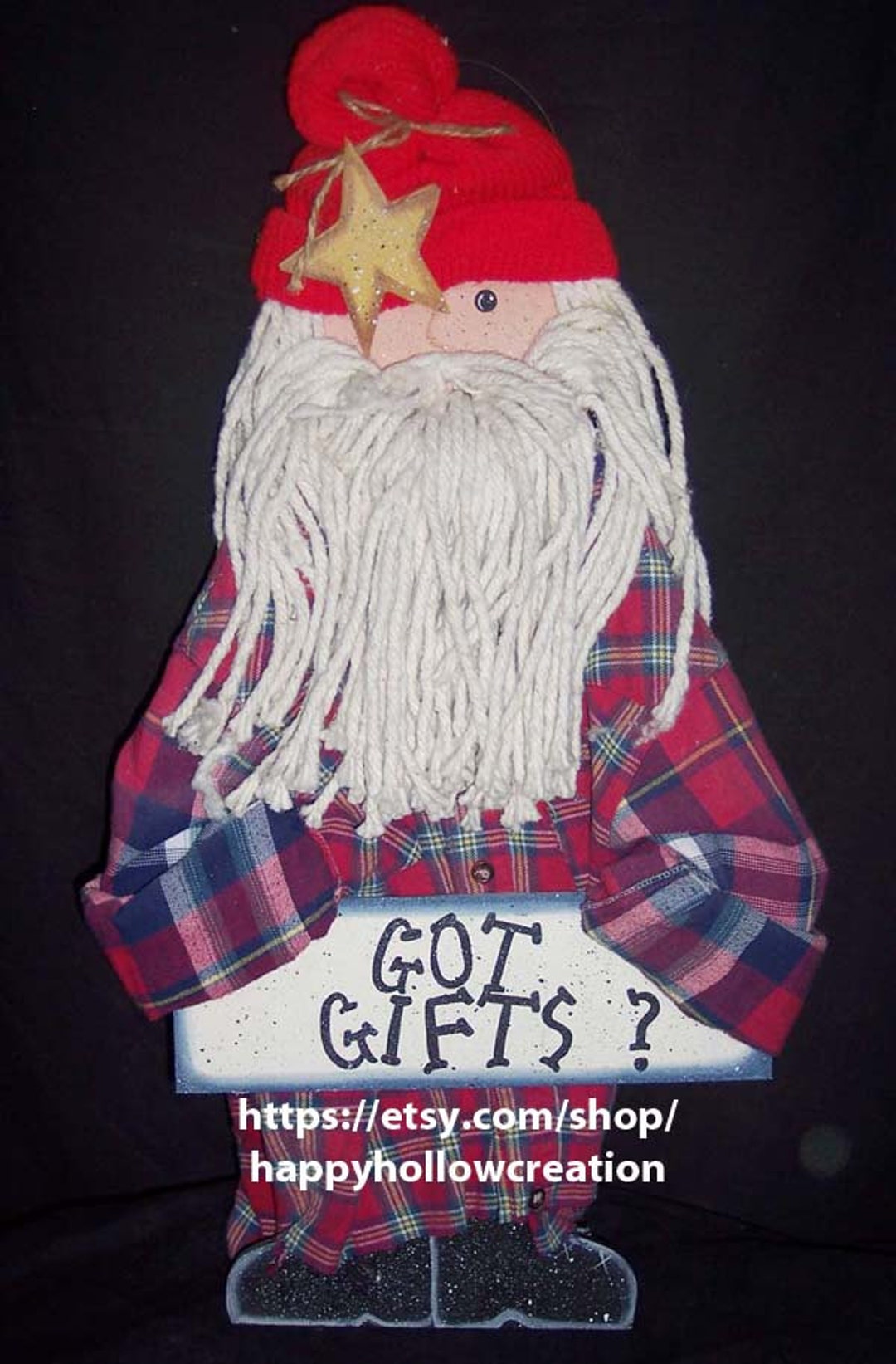 E Pattern, 27" Santa Wood Pattern Packet, Tutorial, Santa, Christmas ...
