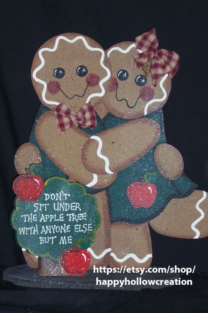 E Pattern, 22" Gingerbread Wood Pattern Packet, Kitchen, Christmas ...