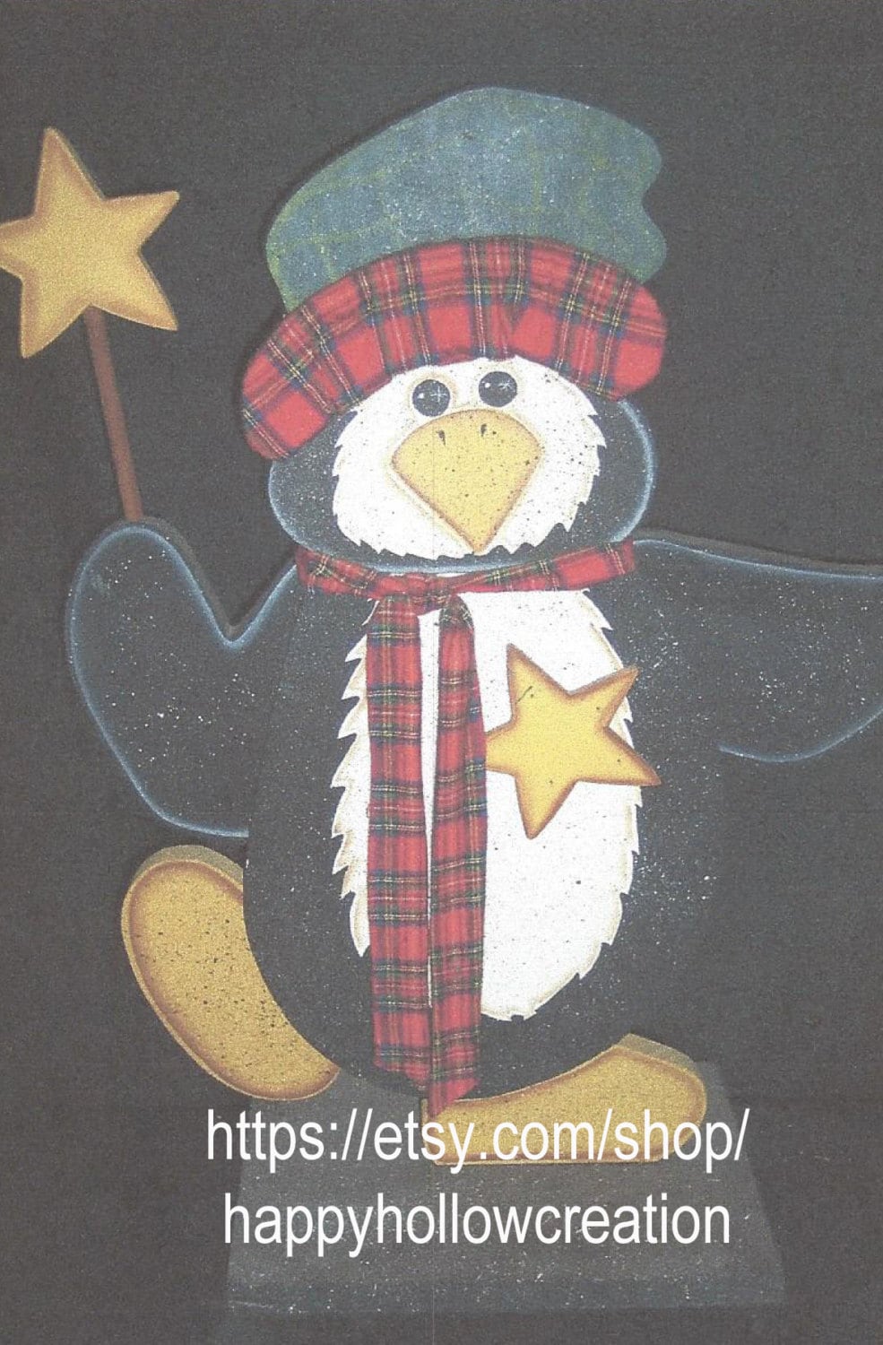 E Pattern, 24" Penguin Wood Pattern Packet, Winter, Seasonal, Christmas ...