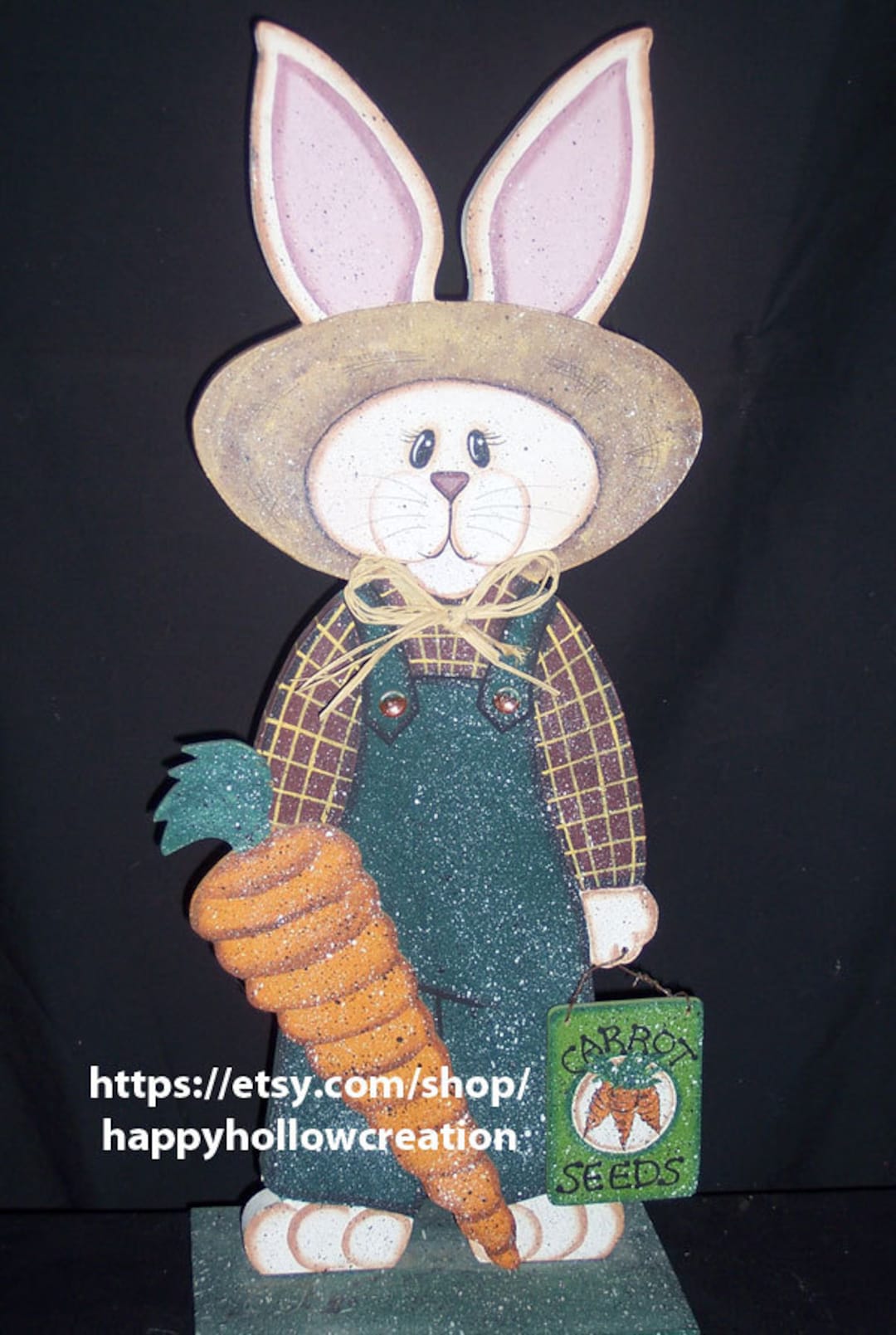 E Pattern, 23.5" Rabbit Wood Pattern Packet, Spring, Easter, Bunny ...