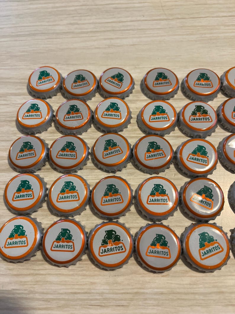 50 Jarritos Bottle Caps - Etsy
