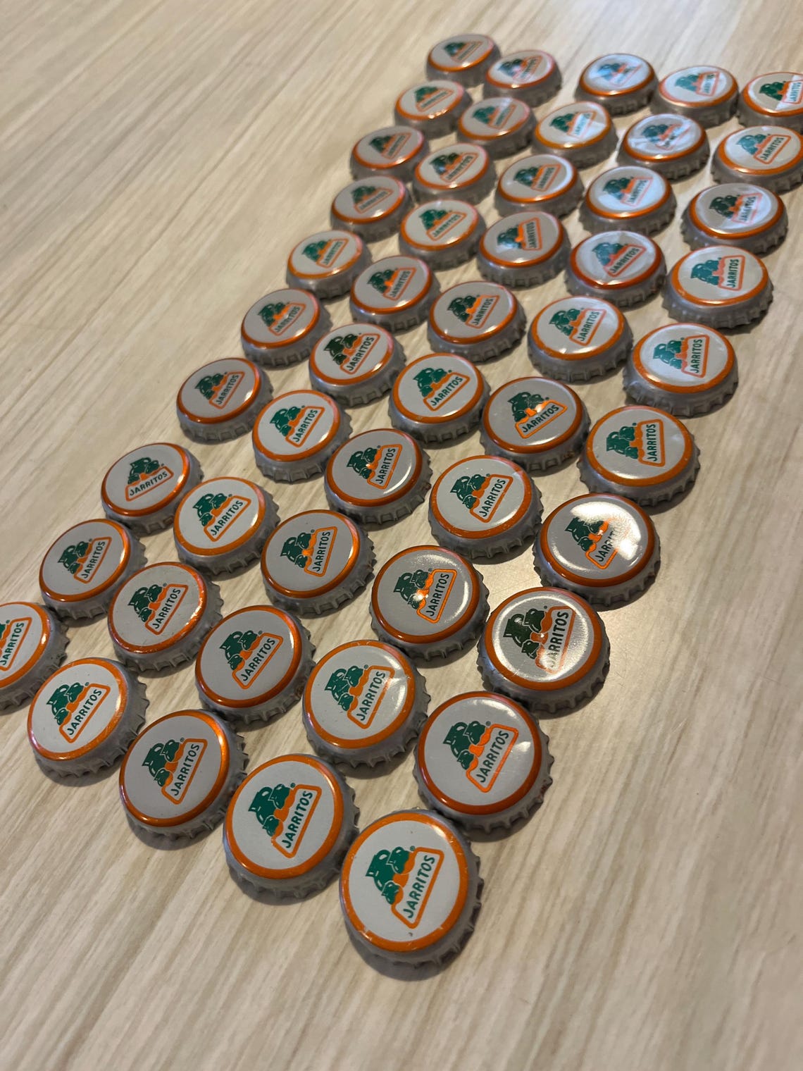 50 Jarritos Bottle Caps - Etsy