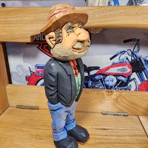 Hobo Woodcarving From the Hobo Series Hand Carved and Hand Painted by ...