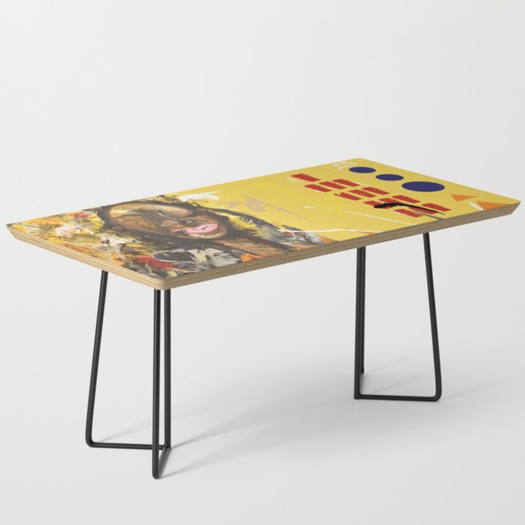 Afrocentric Eclectic Unique Coffee Table: Invictus - Etsy