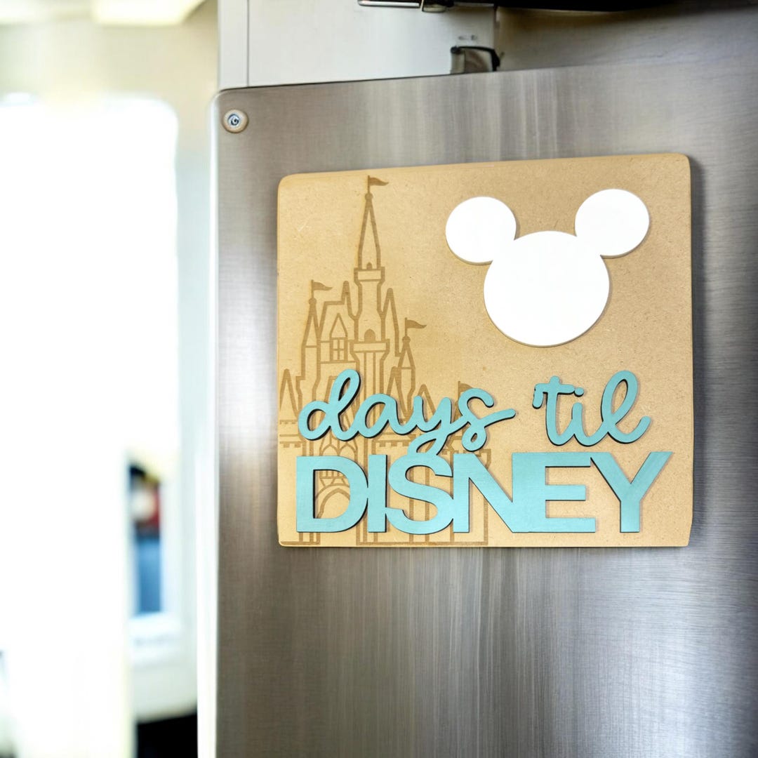 Disney Countdown Board - Etsy