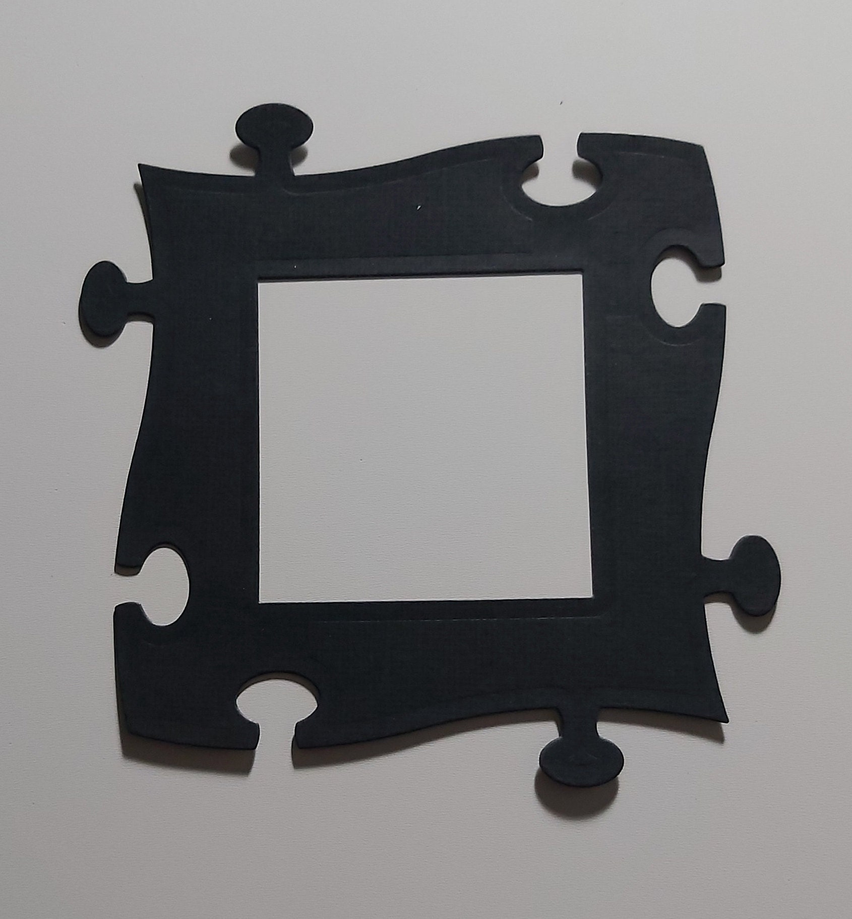 Large Puzzle Piece Frames/ Multiple Colors Available/scrapbook Supplies ...