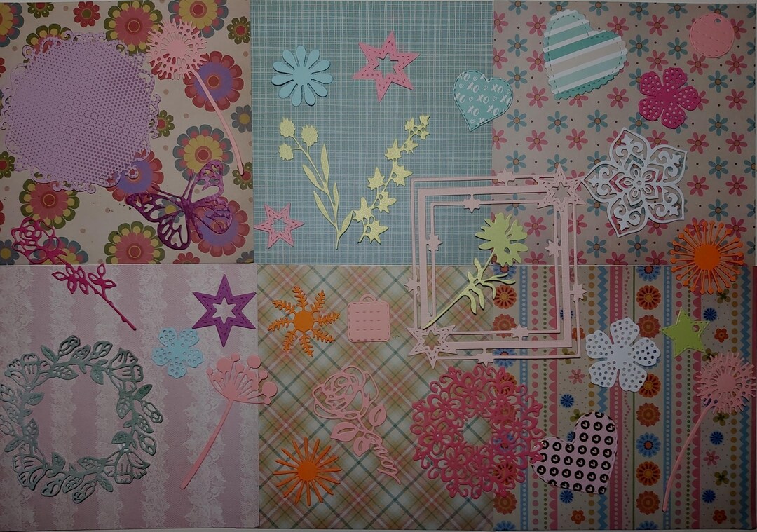 Complete Set for Scrapbooking and Other Projects. Diary, Greeting Cards ...