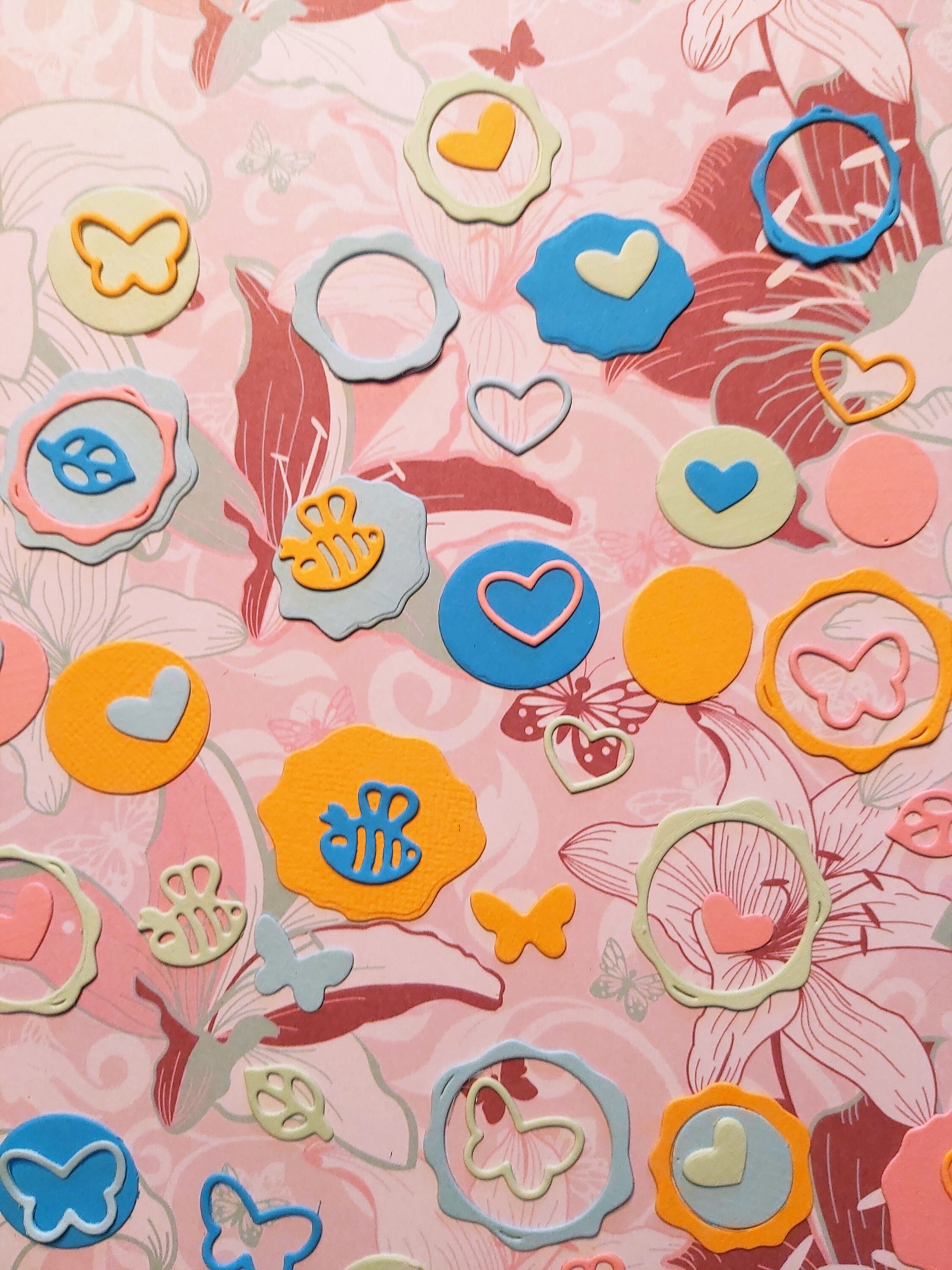 Set of Cutouts of Small Parts to Decorate All Your Scrapbooking and ...