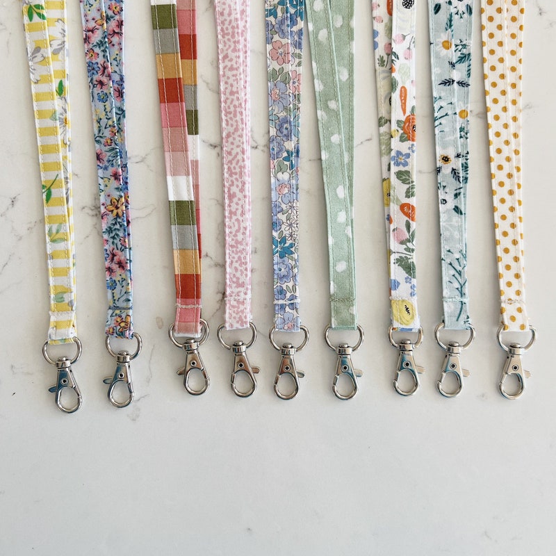 Fabric Lanyard - Etsy