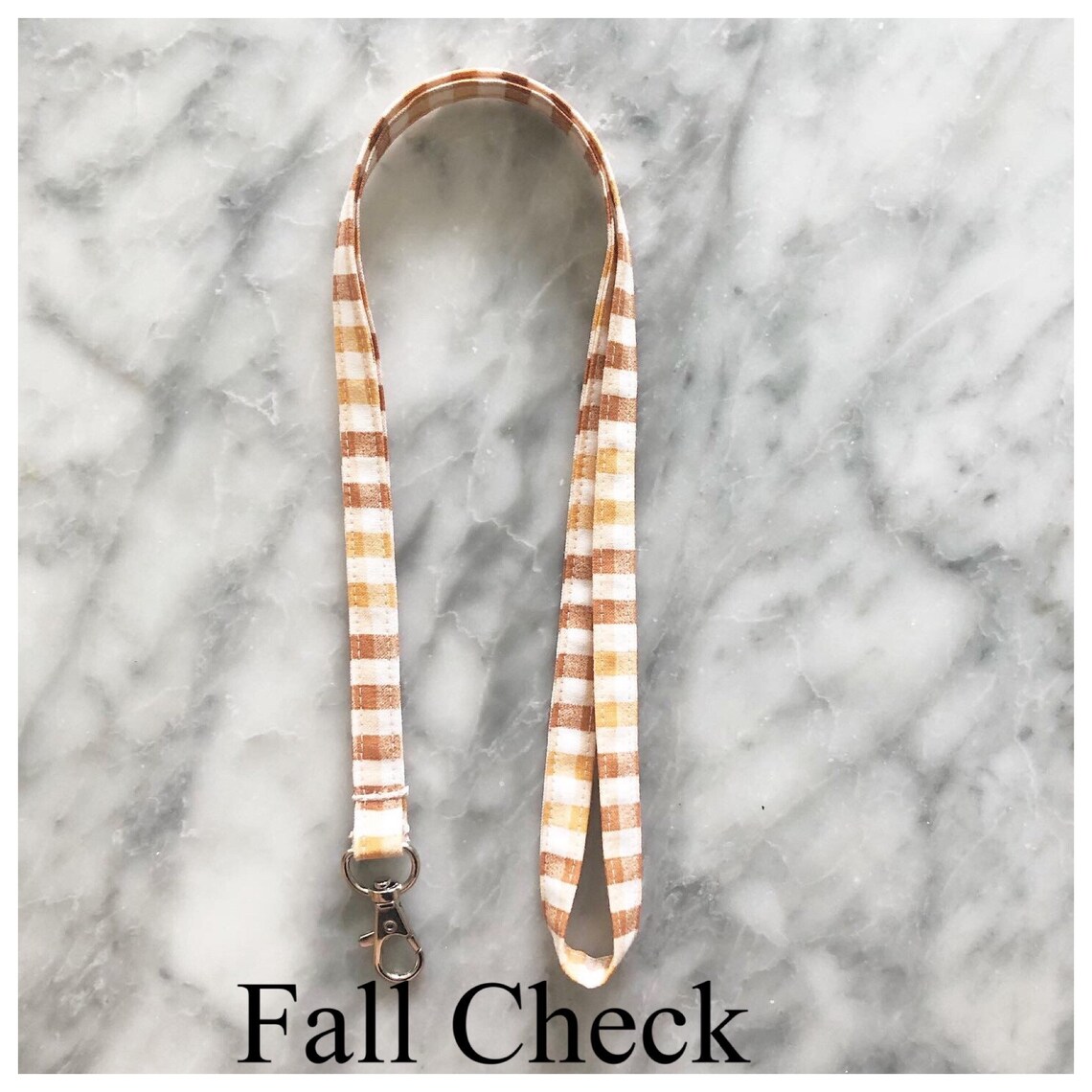 Fall Fabric Lanyards- Fall Lanyards- Floral Harvest Lanyard- Pumpkin ...