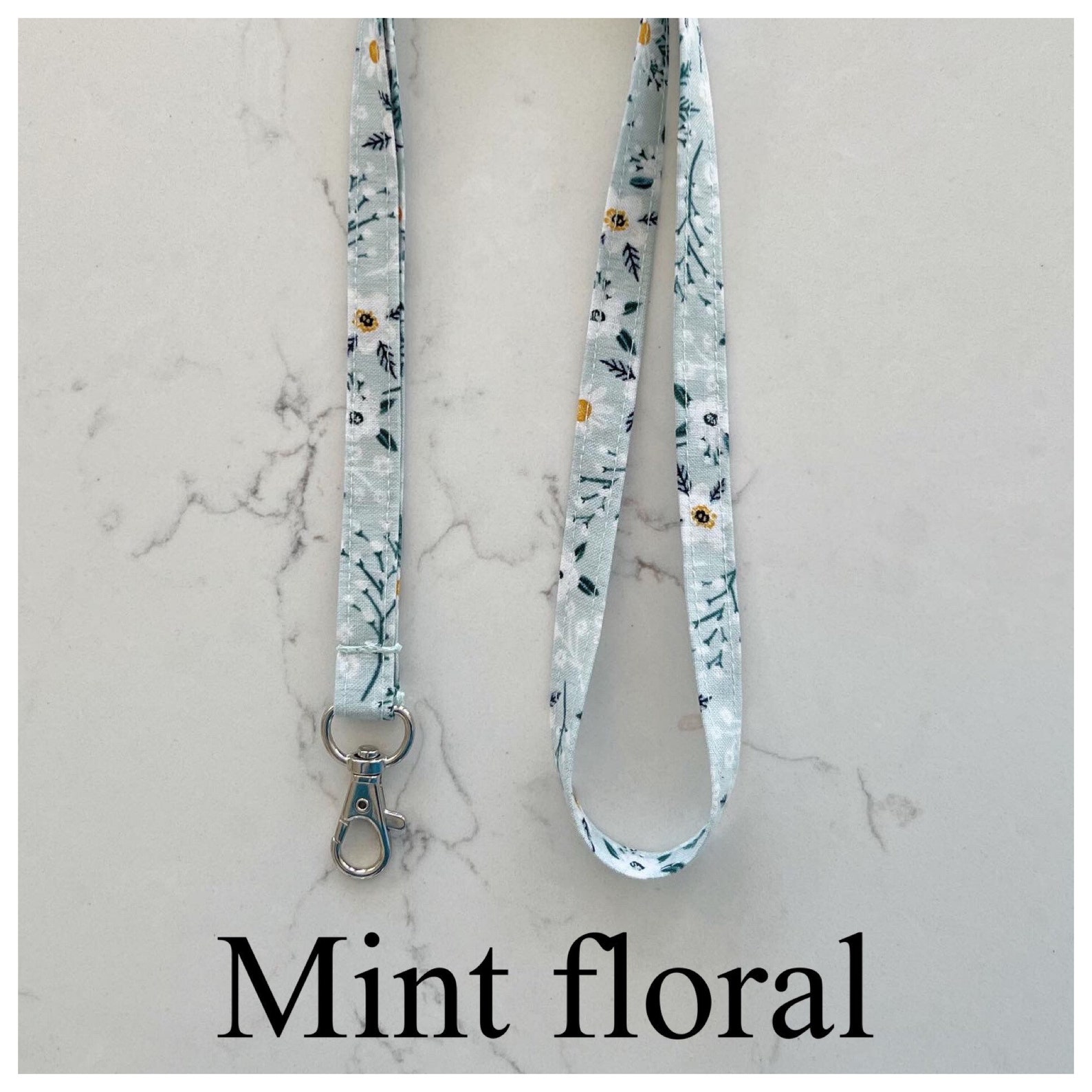 Spring Fabric Lanyards- Spring Lanyards- Floral Pastel Lanyard- Spring ...
