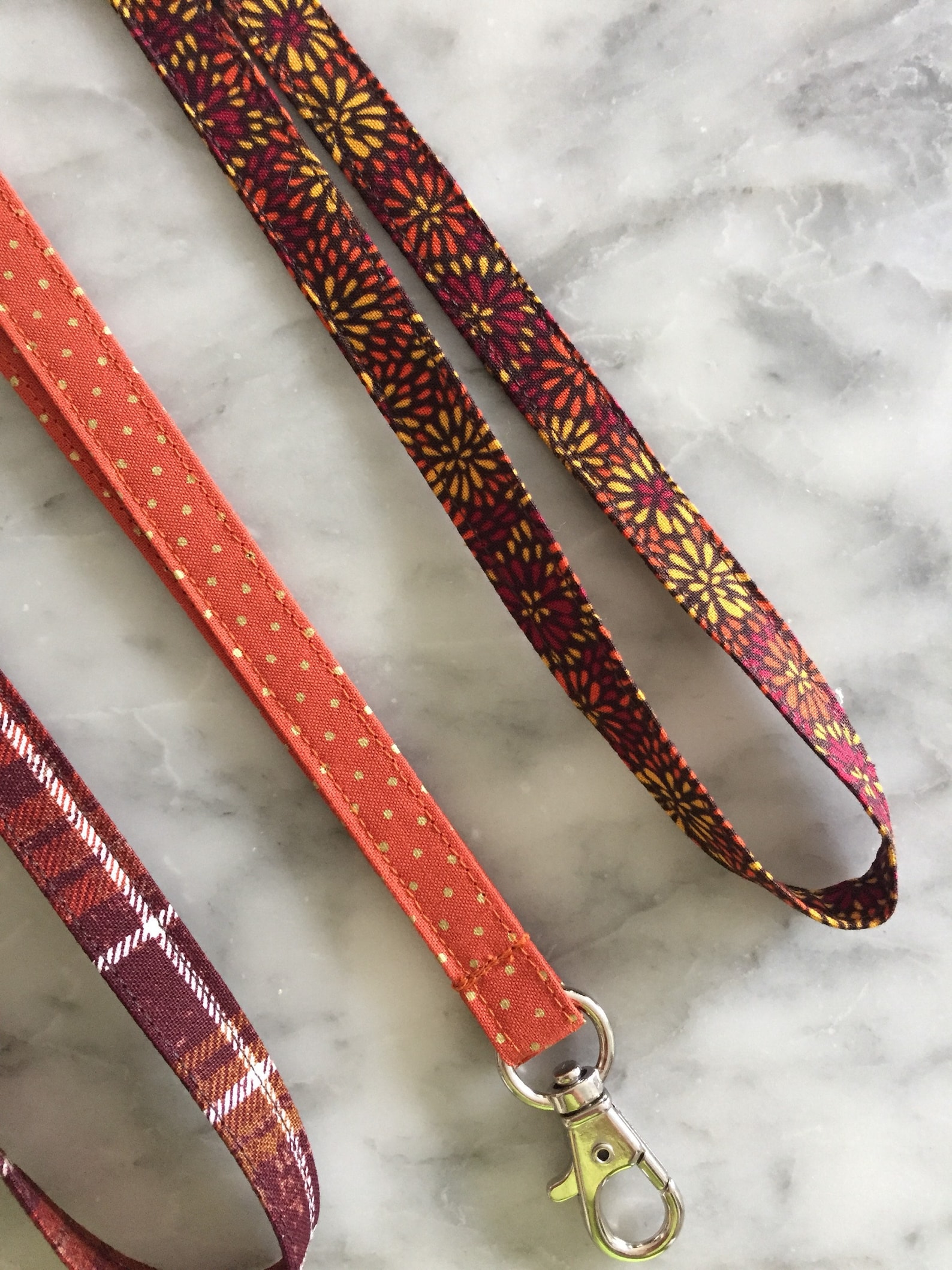Fall Fabric Lanyards Fall Lanyards Floral Harvest Lanyard - Etsy Italia