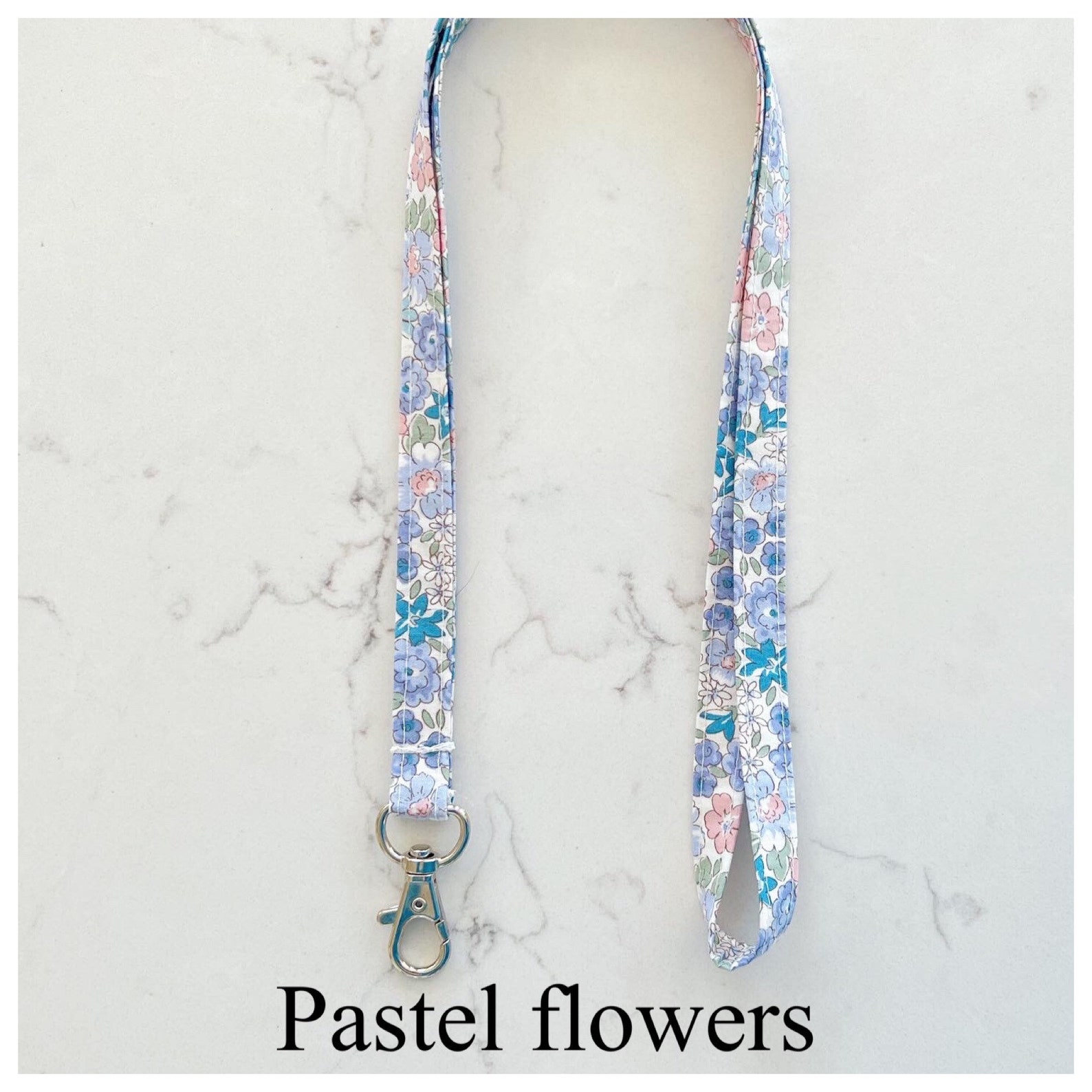 Spring Fabric Lanyards Spring Lanyards Floral Pastel - Etsy