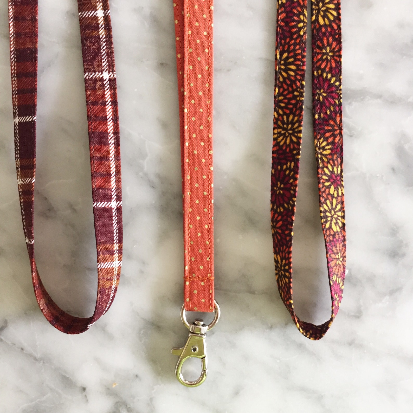 Fall Fabric Lanyards Fall Lanyards Floral Harvest Lanyard - Etsy Italia