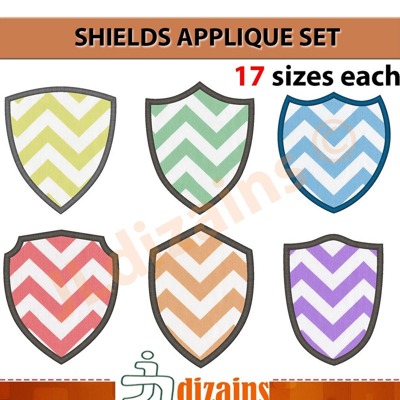 Mini Crest Applique - Etsy