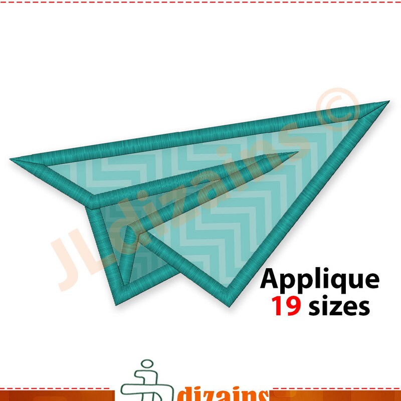 Plane Applique - Etsy