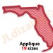 Florida State Applique Embroidery Design. Machine Embroidery Design ...