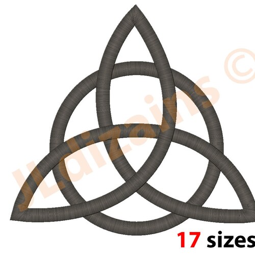 Celtic Knot Cross Outline Machine Embroidery Design - Etsy