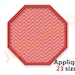 Octagon Applique Embroidery Design. Octagon Embroidery Design. Octagon ...