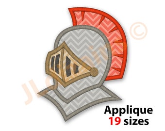 Knights Helmet Machine Embroidery Design Embroidery - Etsy
