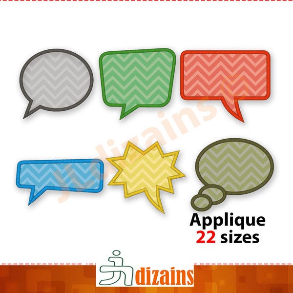 Embroidery Bubble Applique - Etsy