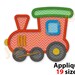 Train Applique Embroidery Design. Train Embroidery Design. Train ...