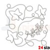 Music Quilting Embroidery Design. Music Notes Quilt Block Embroidery ...