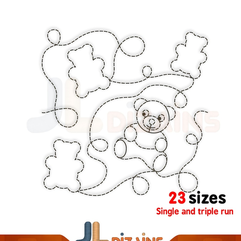 Teddy Bear Quilting Blocks - Etsy