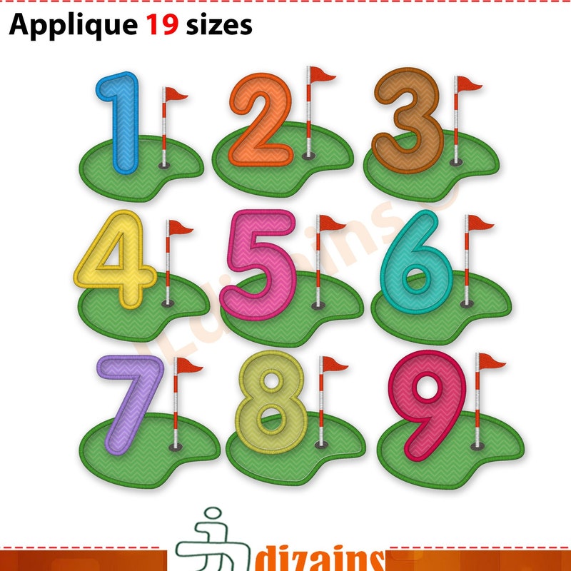 Golf Table Numbers - Etsy
