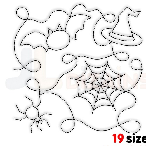 Flower Quilt Block Machine Embroidery Design. Edge to Edge - Etsy